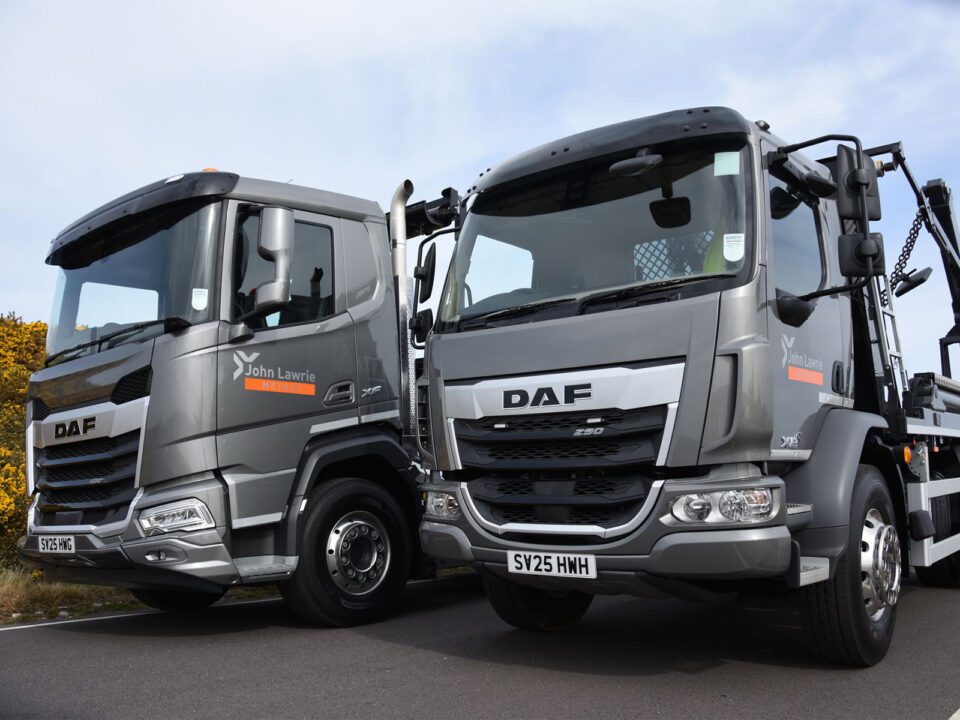 New low emission vehicles - John Lawrie Metals